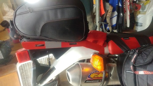 White Cargo Luggage Rack Carrier Fits 93-16 Honda Xr650l for sale ...