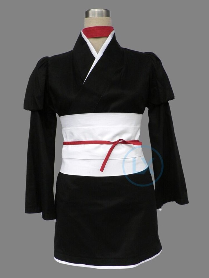 Anime Bleach 12th Division Lieutenant Kurotsuchi Nemu Cosplay Costume ...