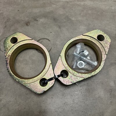 Weil Pump Company 15348 4 1/2" Bronze Flange Pair with Bolts | eBay