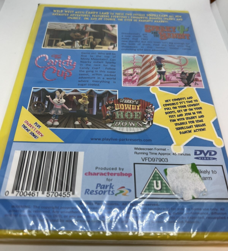 Sparky's Krew SK Sparky & The Bandit & The Candy Cup DVD New and Sealed ...