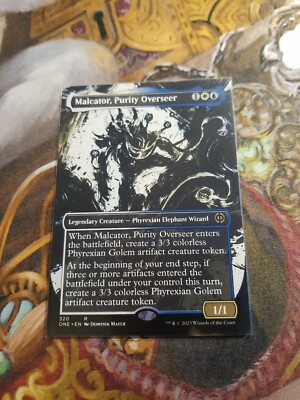 Malcator, Purity Overseer Showcase MTG Phyrexia - Pack Fresh - | eBay