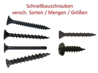 Schnellbauschrauben Rigips Gipskarton Trockenbauschrauben Fein/Grob ...