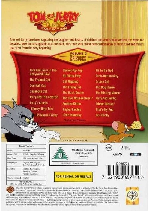 Tom And Jerry In The Dog House Poster