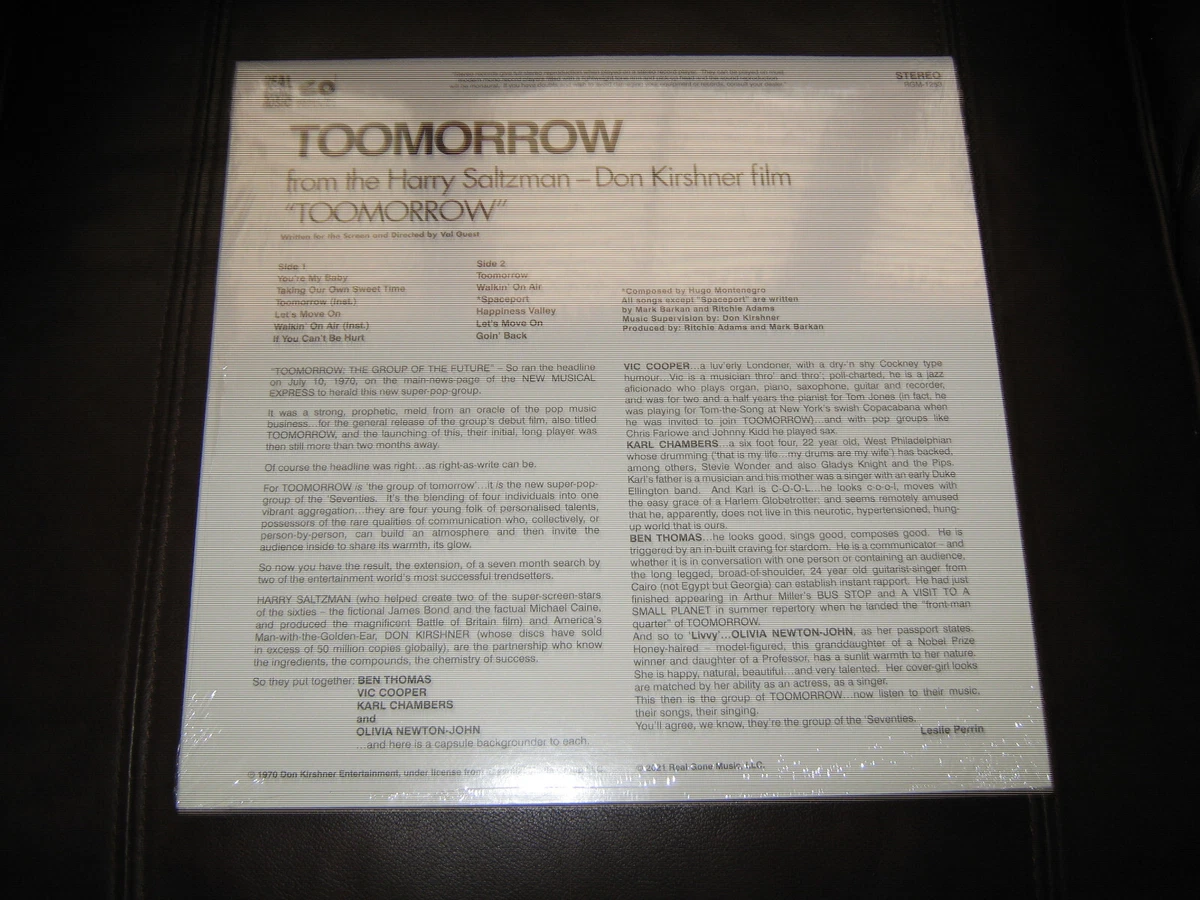 Toomorrow Soundtrack