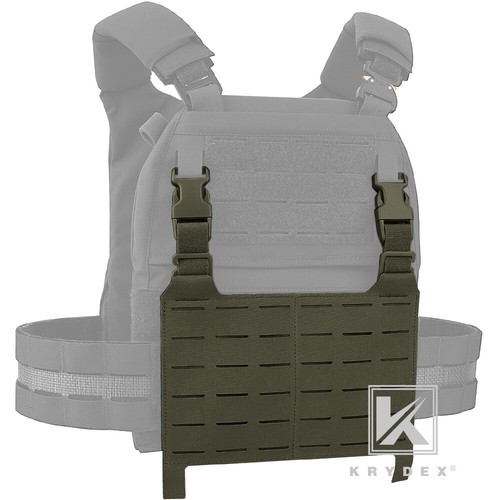 KRYDEX Tactical Laser cut MOLLE Panel Front Flap Placard Removable ...