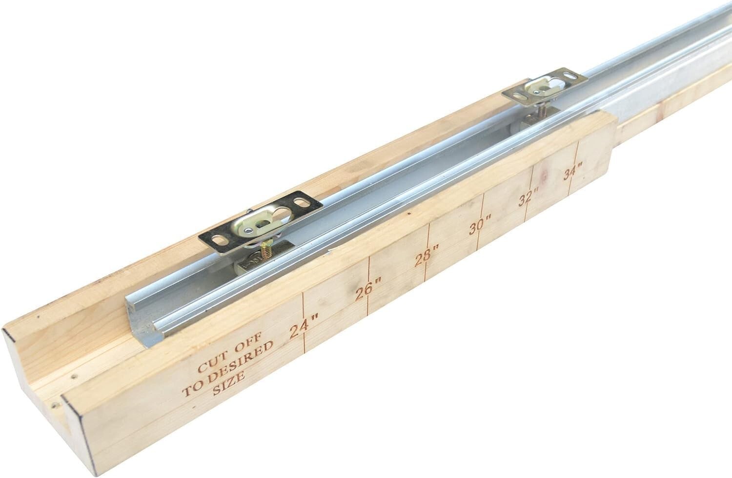 DIYHD Sliding Pocket Door Frame and Rolling Hardware Kit for 2X4 Studs ...