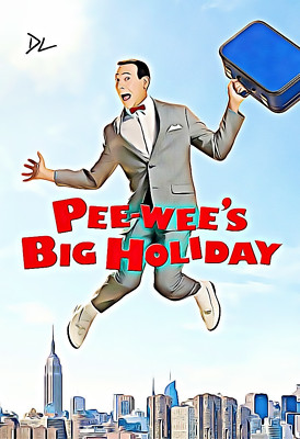 Pee-wee's Big Holiday "Pee-Wee Herman" Pop Art Print - 13 x 19 Poster ...