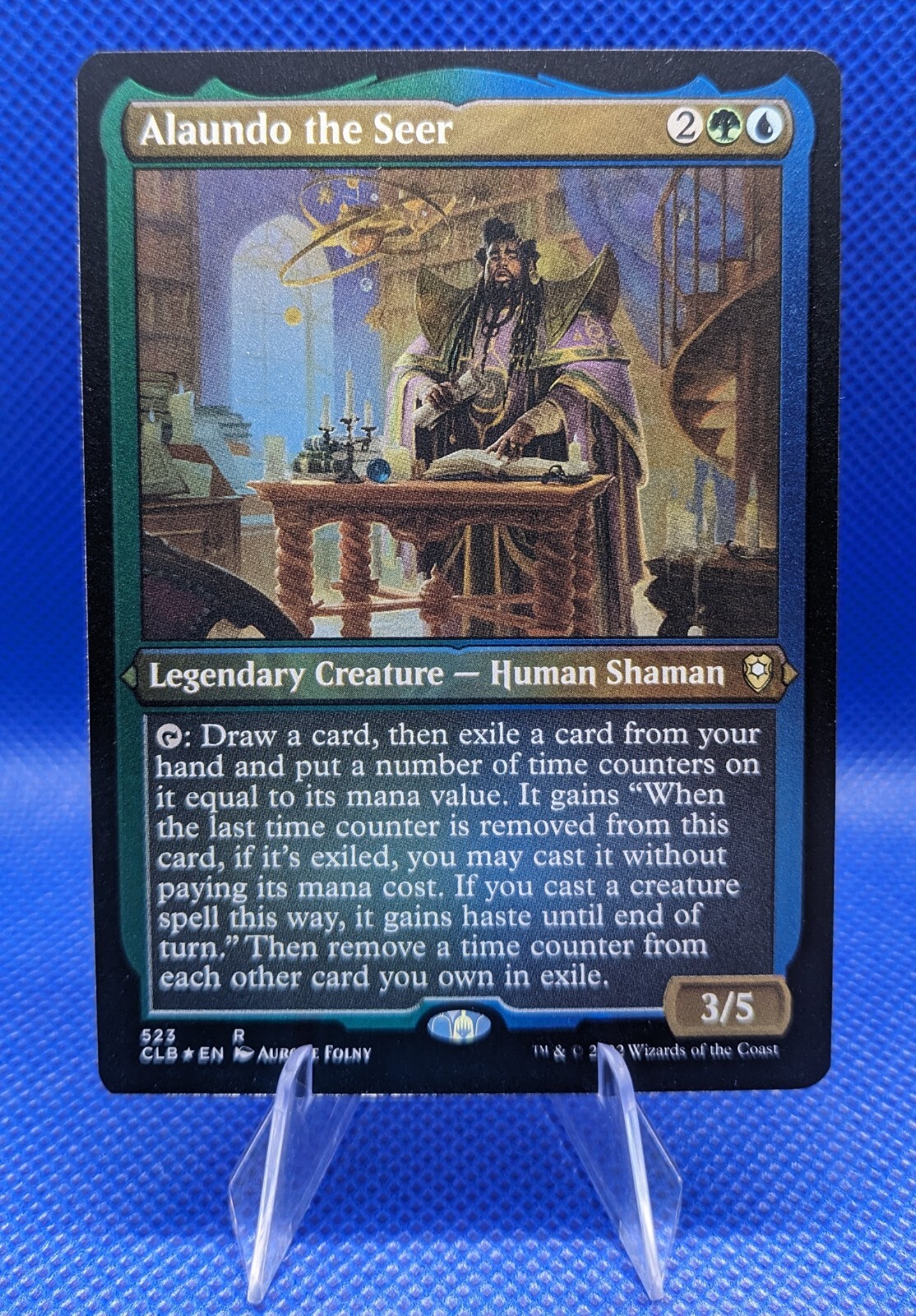 MTG Alaundo the Seer Commander Legends: Battle for Baldur's Gate 523 ...