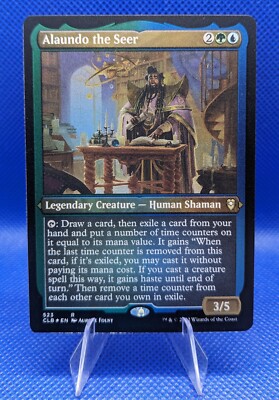 MTG Alaundo the Seer Commander Legends: Battle for Baldur's Gate 523 ...