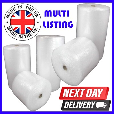 LARGE BUBBLE WRAP 100 METERS LONG ROLLS (300mm 500mm 750mm 1000mm) PACKING ROLL | eBay UK