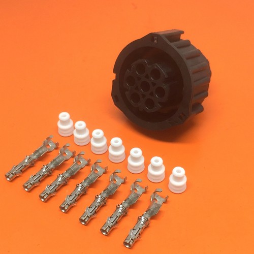 Genuine TE Connectivity 6/7 Pin Twist Lock Rear DIN Connector Kit ...