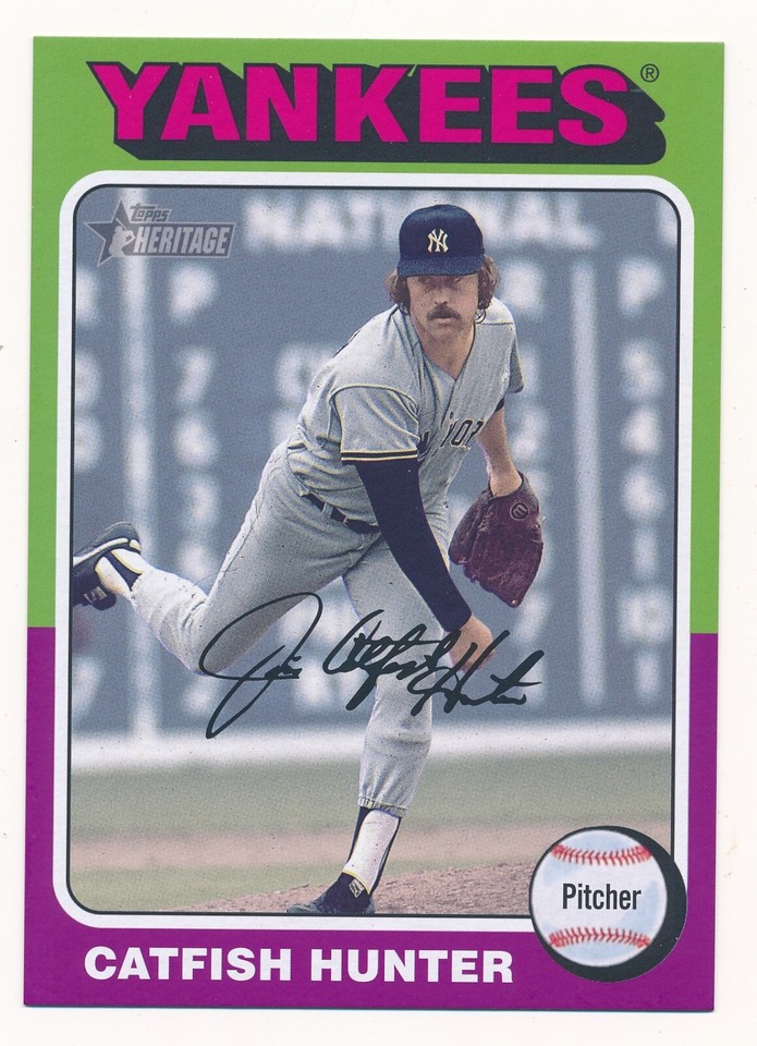 2024 Topps Heritage 1975 Baseball OVERSIZED BOX TOPPER LOADER - YOU ...