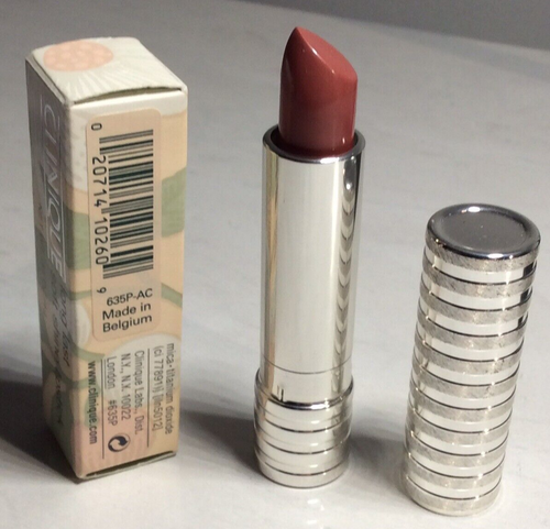 NIB CLINIQUE Long Last Soft Shine Lipstick NATURAL BUFF (RARE) Net wt ...