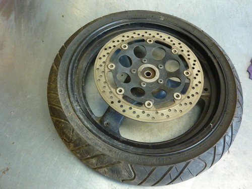 Front wheel tire rotor GS500 E F H 07 91-15 Suzuki gs500f #F14 | eBay