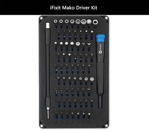 iFixit Mako Driver Kit - 64 Precision Bits for Electronics Repair for ...