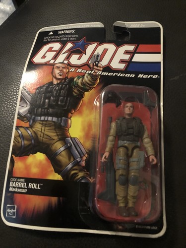 2005 Hasbro Barrel Roll GIJoe DTC figure GI Joe Cobra ARAH NEW Sealed ...