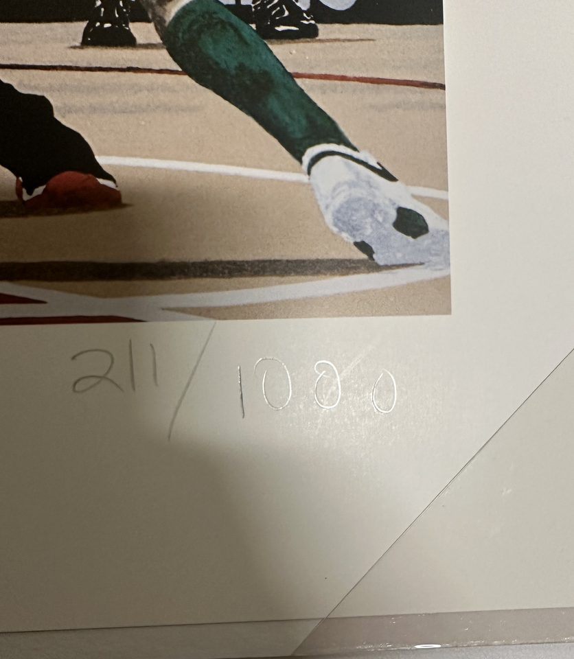 MICHAEL JORDAN - A SUNDAY DRIVE LMT EDITION SERIGRAPH 211/1000 RICK ...