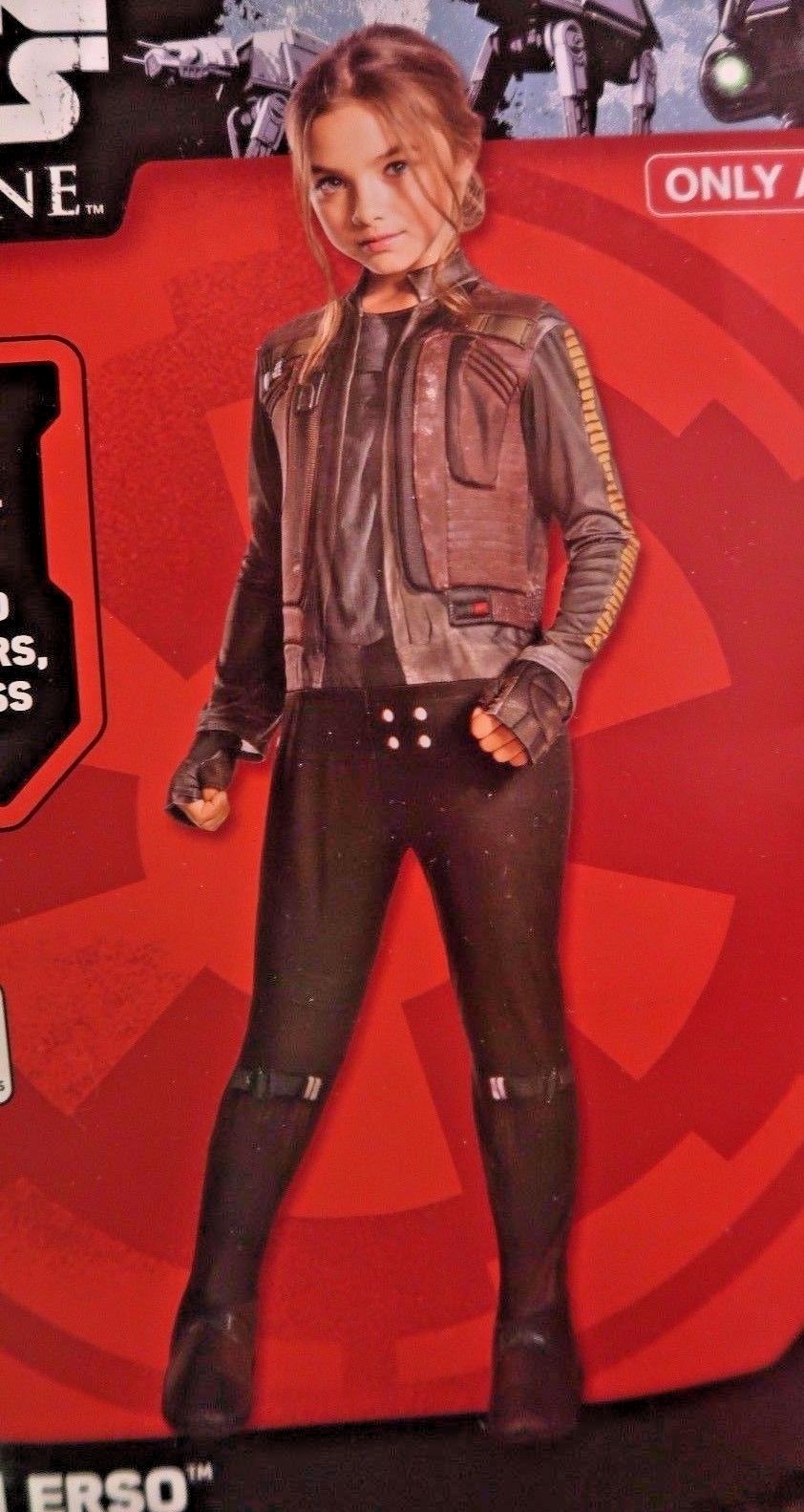 Star Wars Rogue One Jyn Erso Halloween Costume youth child kid sizes S ...