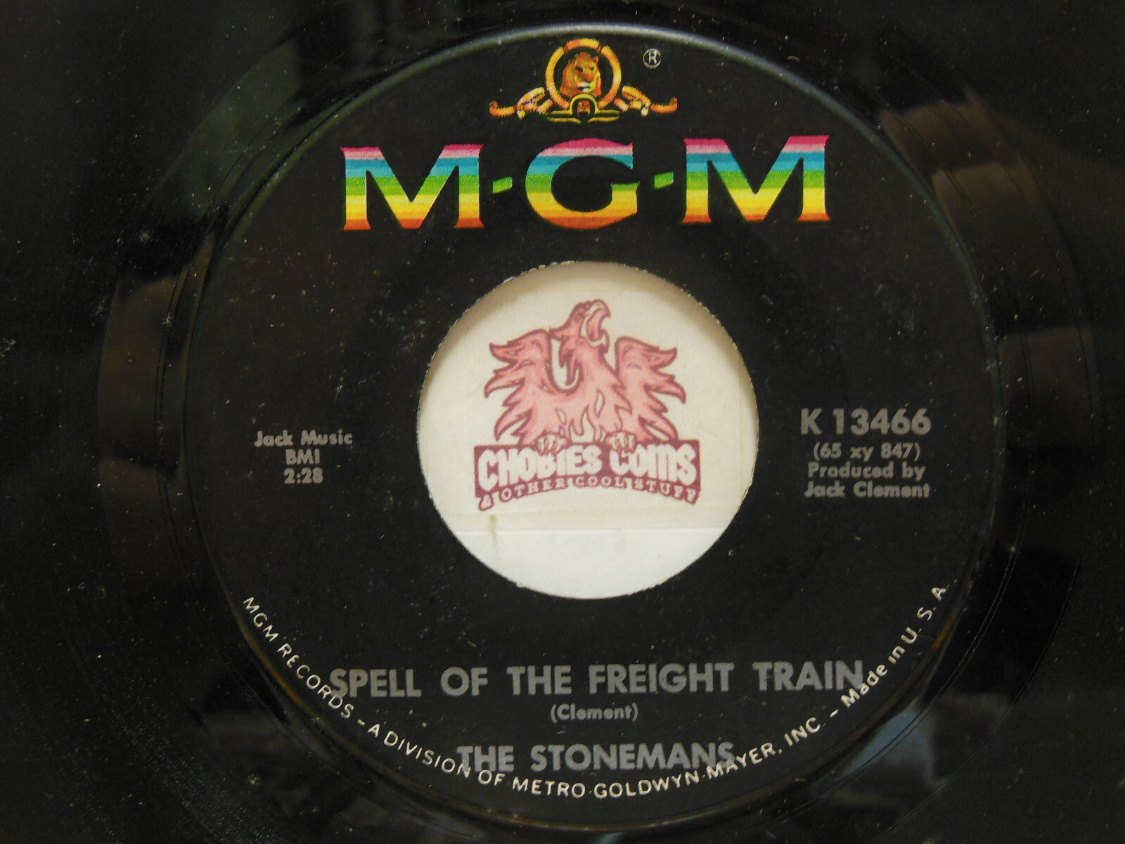 The Stonemans – Tupelo County Jail / Spell Of The Freight Train, 45 RPM ...