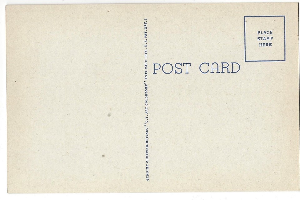 "I'm So Darned Miserable Without You" Unused c1940's Linen Comic ...