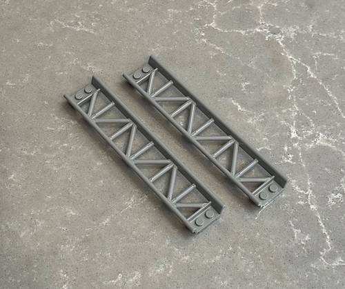 Lego 25059 Train Track Roller Coaster Straight 16L Light Bluish Gray ...