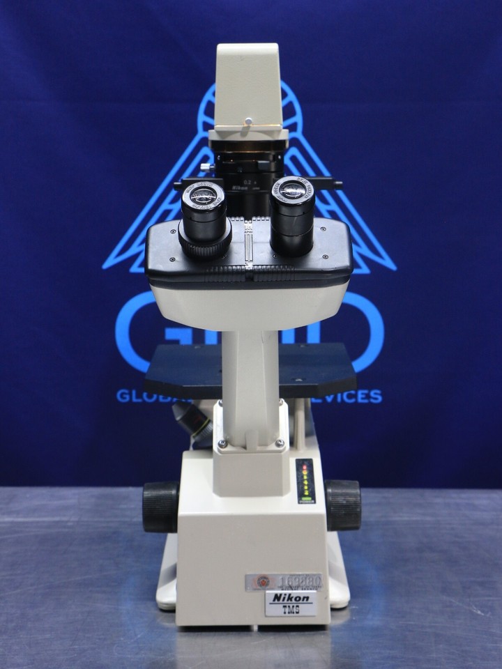 Nikon TMS Inverted Phase Contrast Microscope | eBay