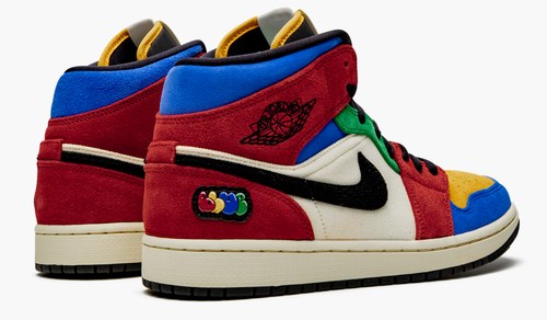 Nike Men's Air Jordan 1 Mid SE Fearless "Blue the Great" | eBay