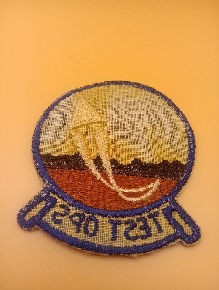 Original EDWARDS AIR FORCE BASE FTS Flight Test Squadron TEST OPS USAF ...