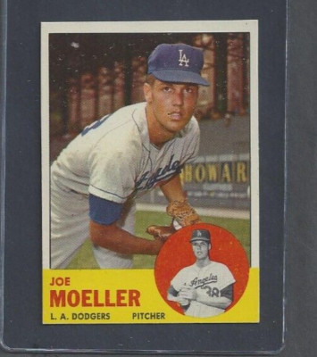 1963 Topps Baseball #53 Joe Moeller EXMT 053DR23 | eBay