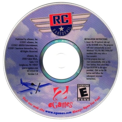 eGames RC Daredevil (PC-CD, 2001) for Windows 95/98/Me/2000/XP -NEW CD ...