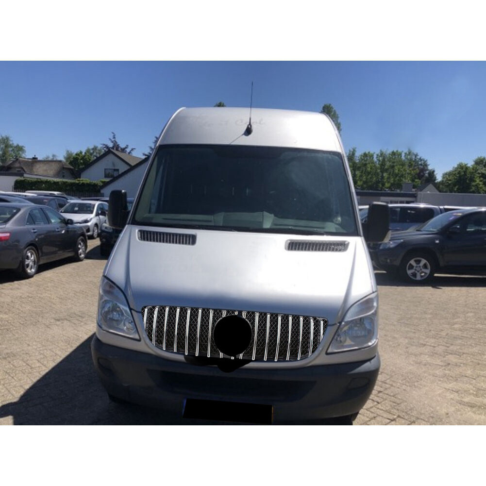 Chrome GT Front Grille For Mercedes Benz W906 Sprinter 2500 3500 Van ...