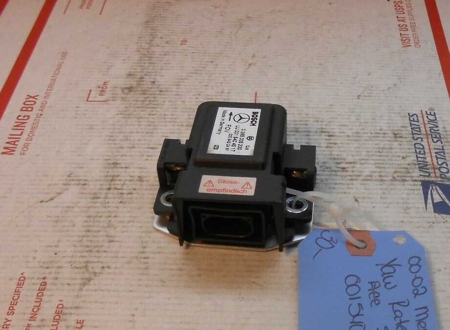 2000-06 Mercedes S-class yaw rate turn sensor 0015404517 / 0265005230 ...