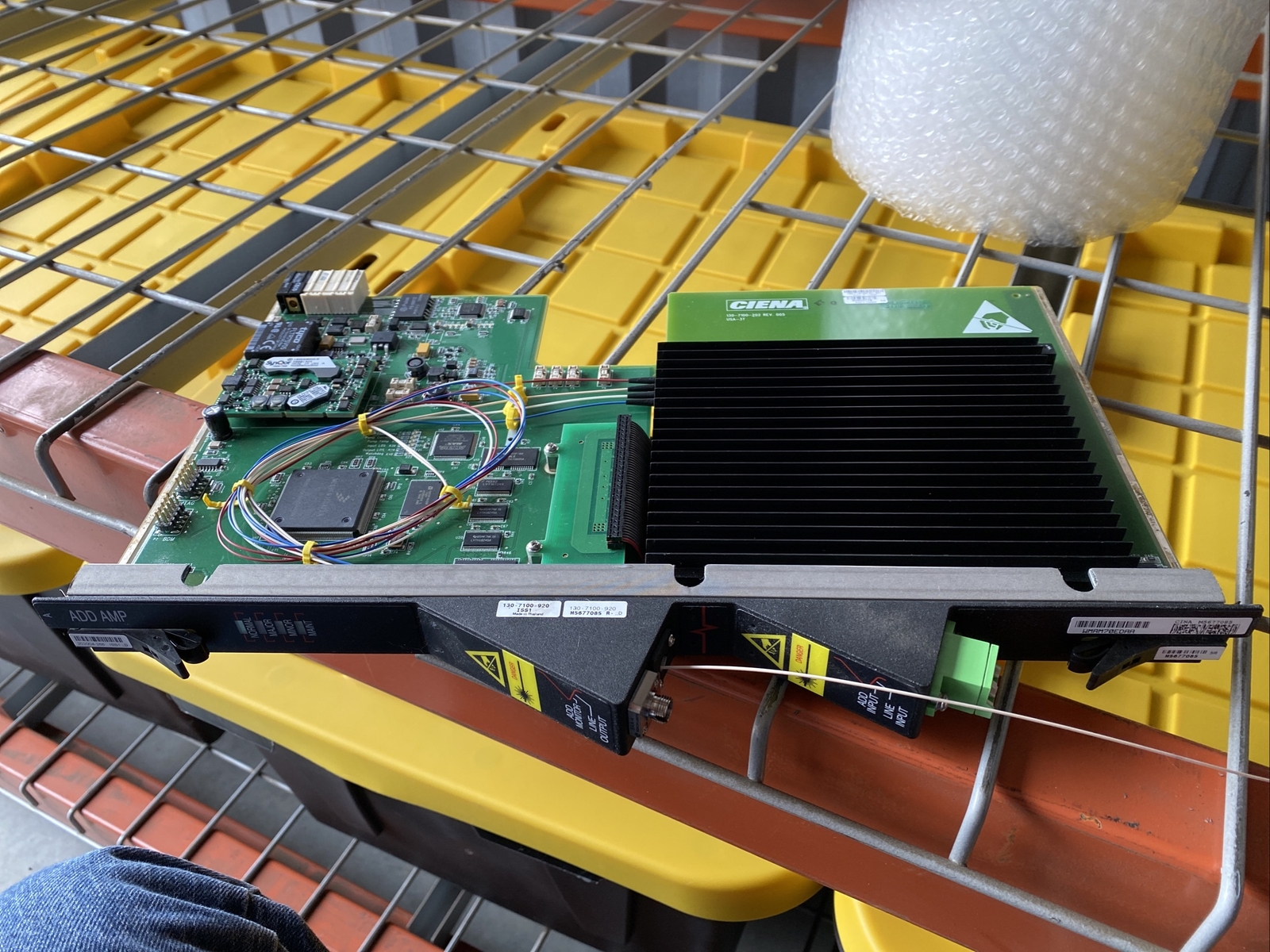 Ciena, 130-7100-920, WMAM70EDAA, CORESTREAM ADD AMP M5677085 D6 | eBay