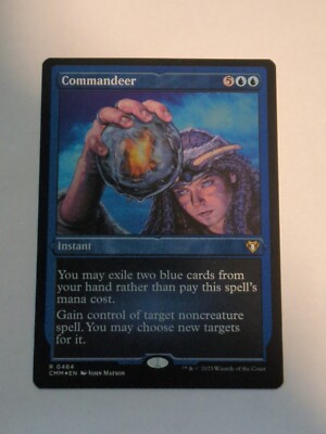 Commandeer Etched Foil MTG | eBay