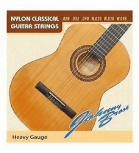 Nylon Classical Acoustic Guitar Strings - Heavy Gauge - Pack of 6 ...