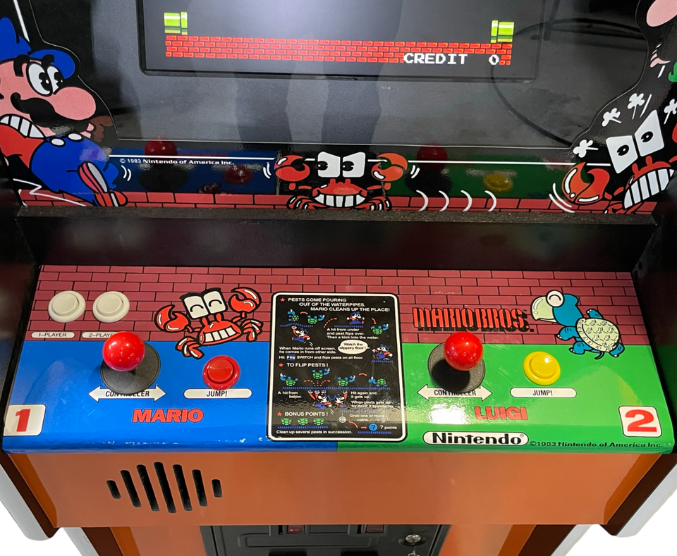 Mario Bros Full Size Arcade Machine Game | eBay