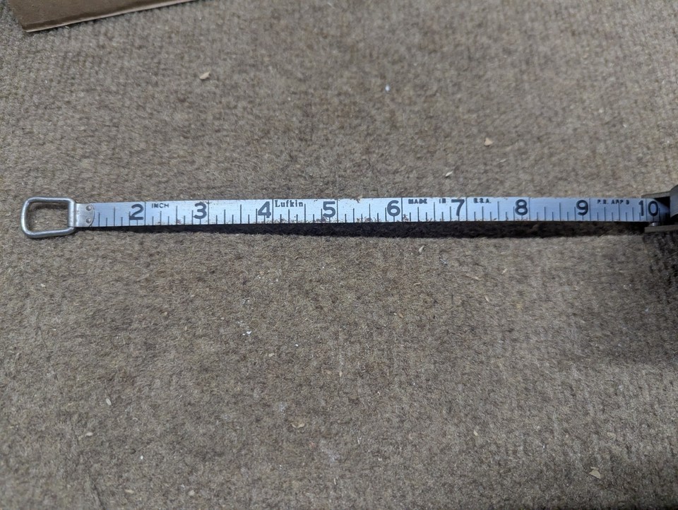 Vintage Lufkin 100' Surveyors Tape | eBay