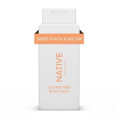 Native Sweet Peach & Nectar Body Wash | eBay