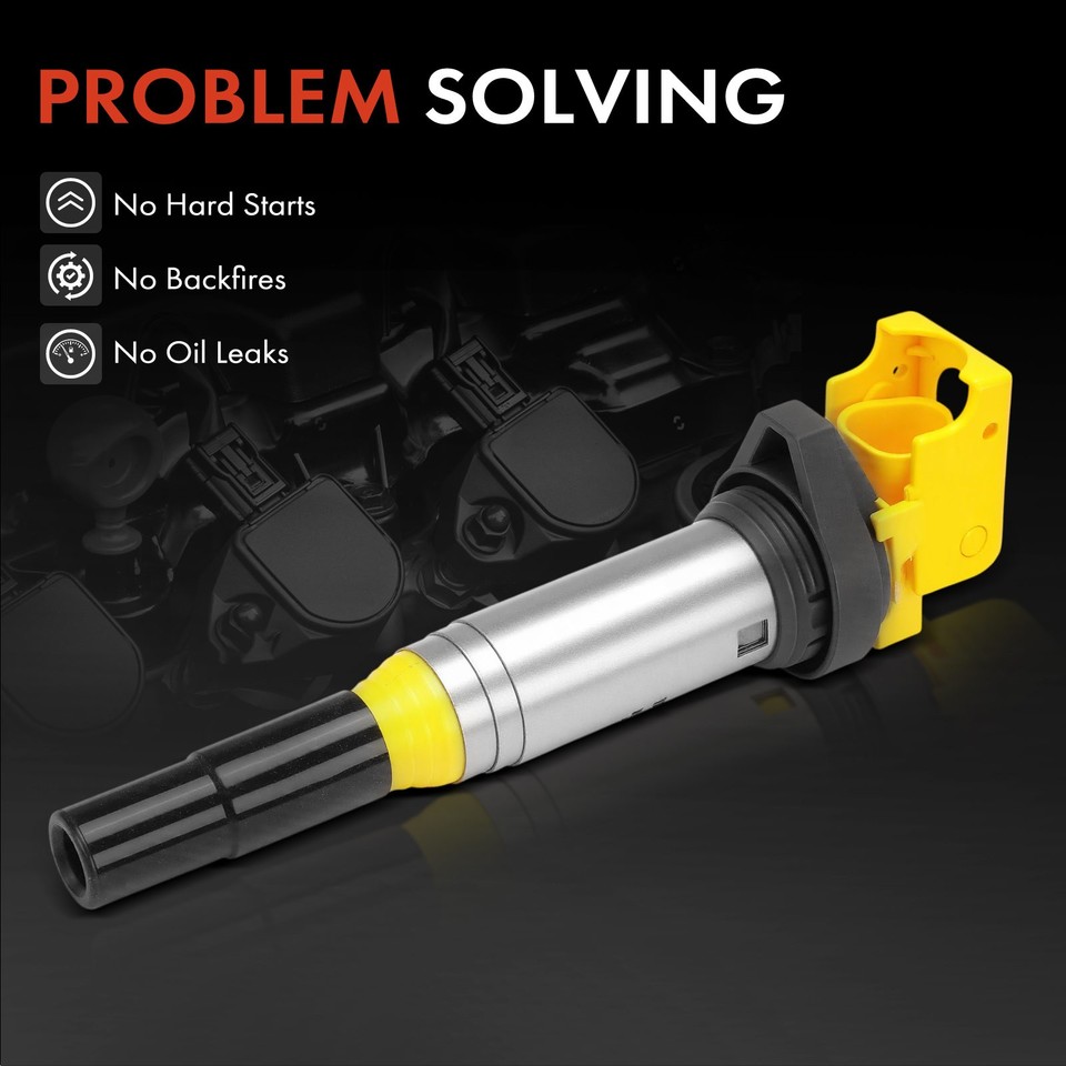 4x Yellow Ignition Coil for Mini Cooper Cooper Countryman Cooper ...