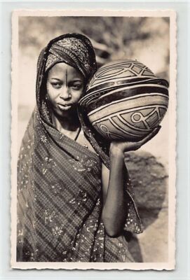 Cameroon - Fula woman and couscous calabash - Publ. Pauleau 182 | eBay