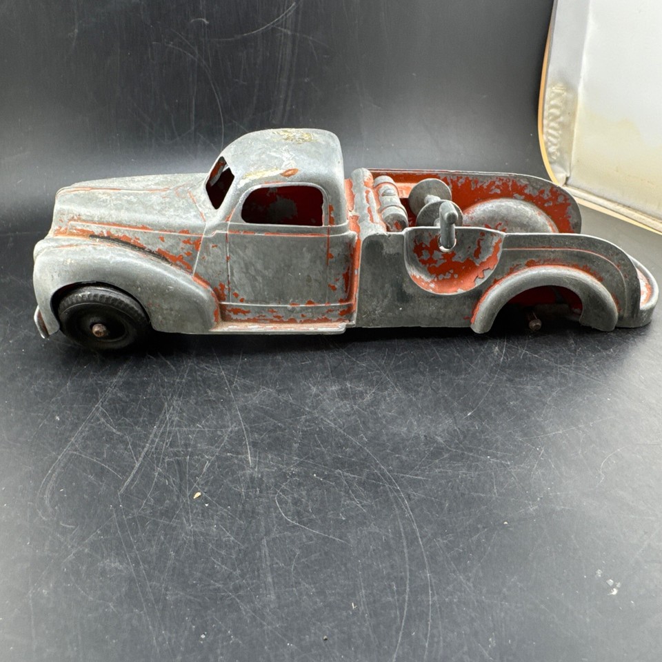 Vintage Hubley 474 Kiddie Toy Red Wrecker Tow Truck📦 | eBay