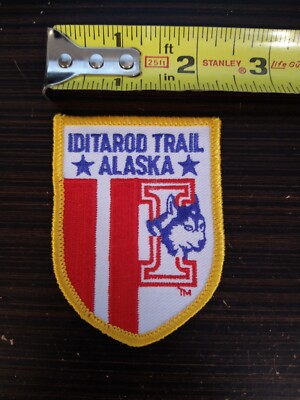 Alaska Iditarod Trail Dog Sled Race Souvenir Embroidered Patch | eBay