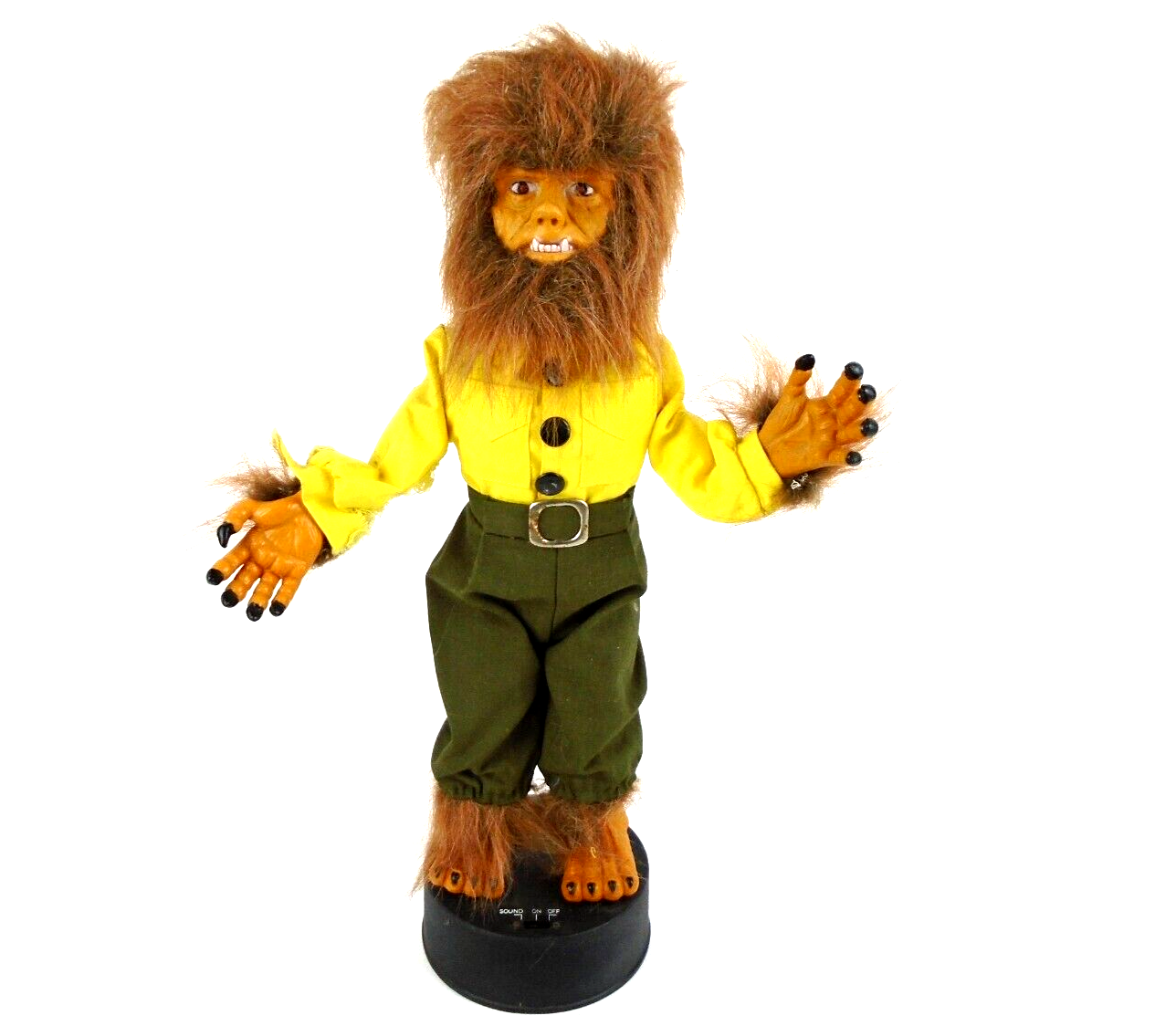 VTG 1992 Telco Werewolf Universal Studios Monsters Wolfman Animated ...