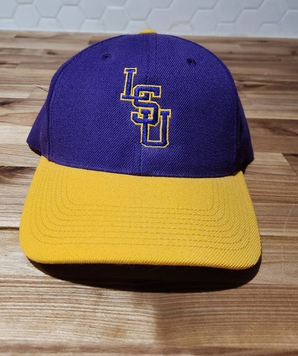 Vtg LSU Snapback Cap Louisiana State University Hat Tigers Embroidered ...