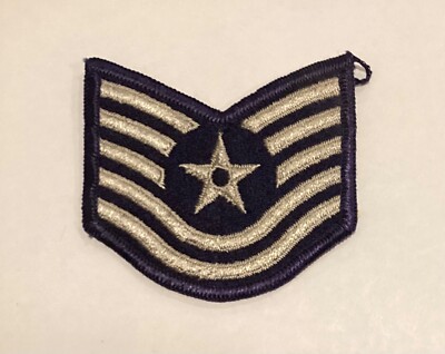 USAF Air Force Master Sergeant E6 Patch ES1 | eBay