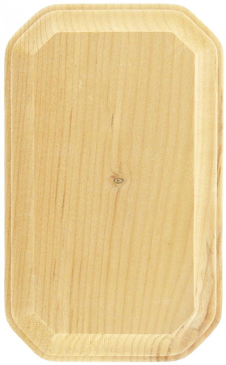 Rectangular Wooden Plaque Rectangle Wood Plaque 7" X 9" | Hobby