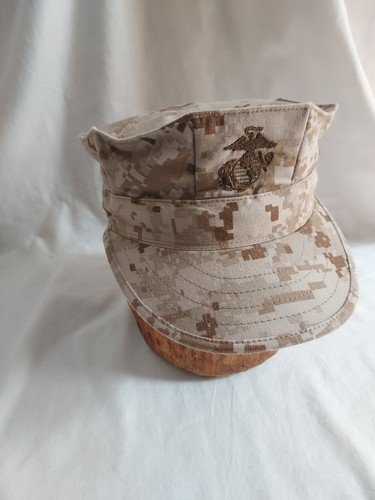 GENUINE USMC MARINE GARRISON COVER DESERT MARPAT 8 PO… - Gem