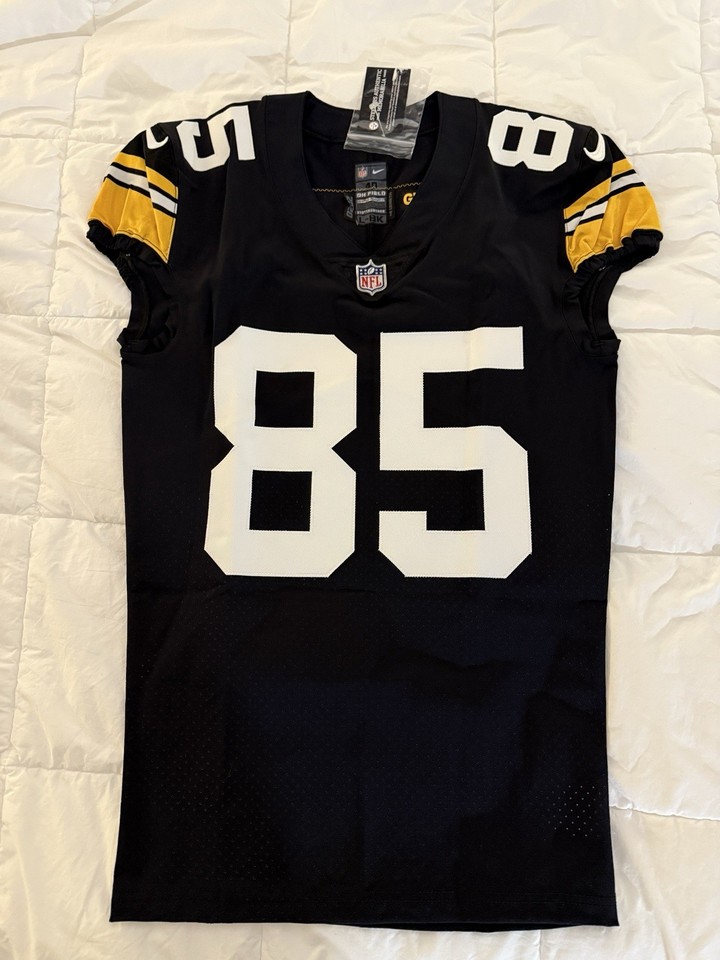 Pittsburgh Steelers Deuce Watts Team Issued Throwback Jersey Steelers ...