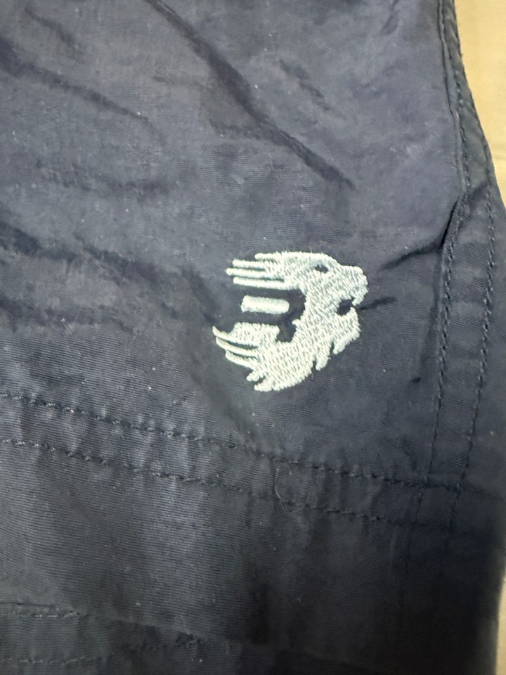 Sport Replay Swim Shorts Men Blue Elastic Waist Swim Net | eBay