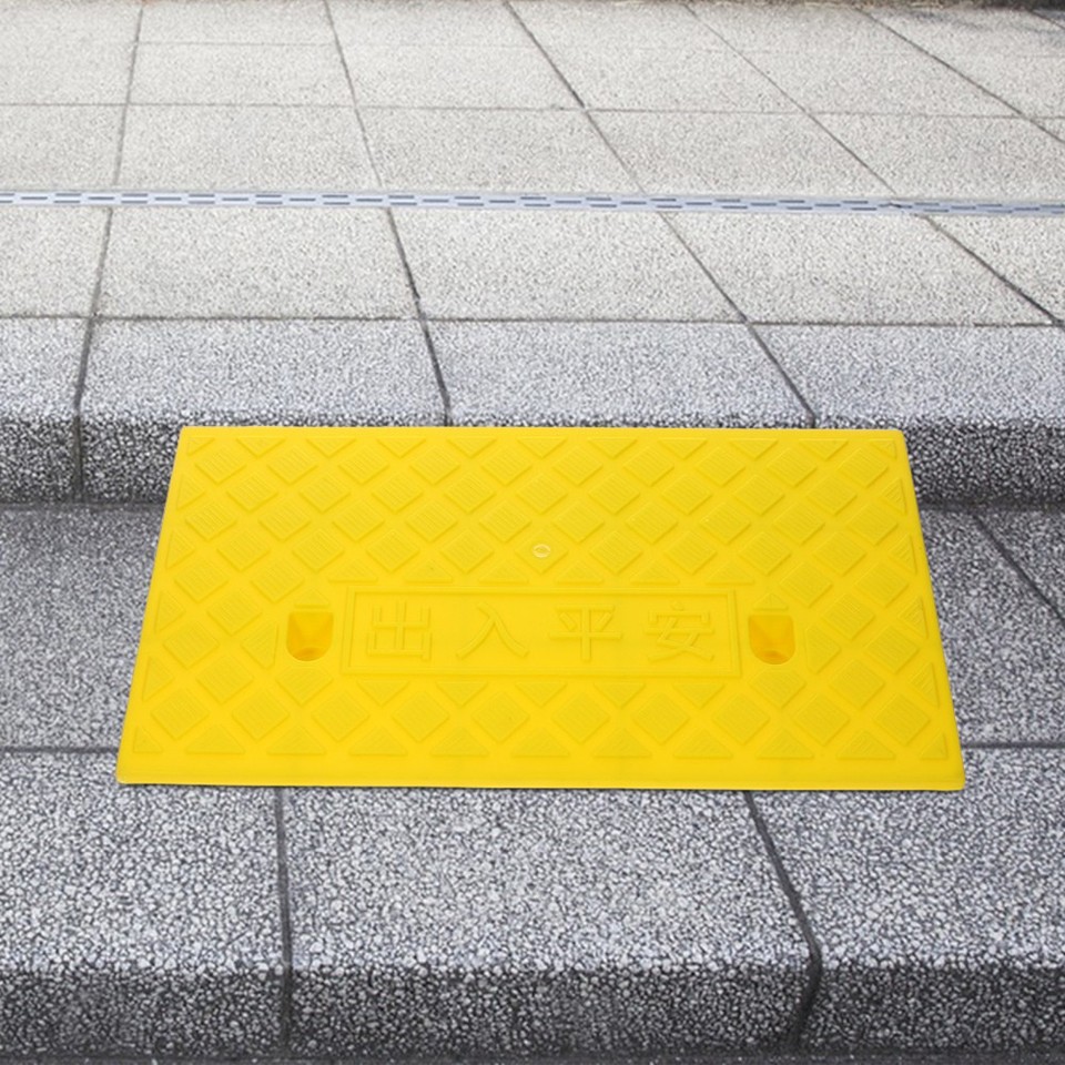 Ramp Pad Driveway Bumper Vehicle Wheelchair Ramps Climbing Mat ...